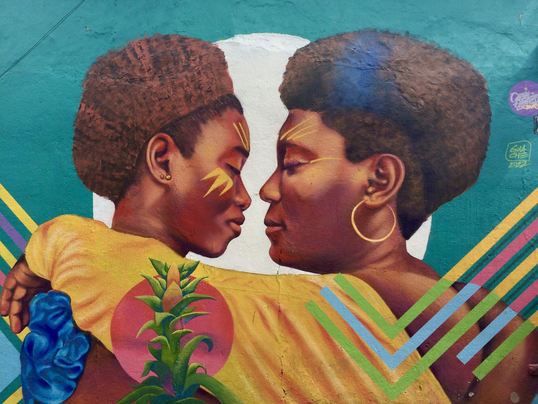 Street Art in Bogota, Colombia – jet lag journaling